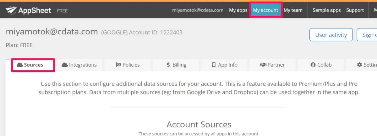 OneNote のデータをノーコードモバイル開発のAppSheet で利用する方法 | ナレッジベース | CData Software Japan