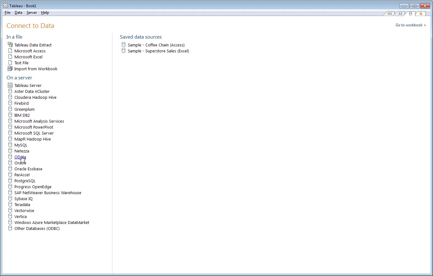 Tableau からPower BI XMLA にOData フィードとして接続する方法 | ナレッジベース | CData Software Japan