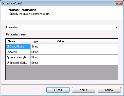 Execute Stored Procedures to Tableau CRM Analytics in BizTalk | ナレッジベース | CData Software Japan