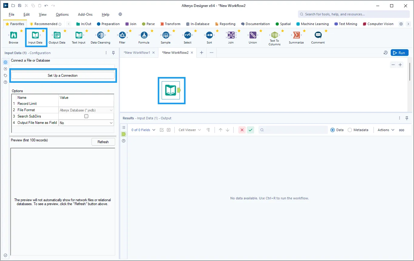 Prepare, Blend, and Analyze IBM Informix データ in Alteryx Designer (Connect Cloud) | ナレッジベース ...