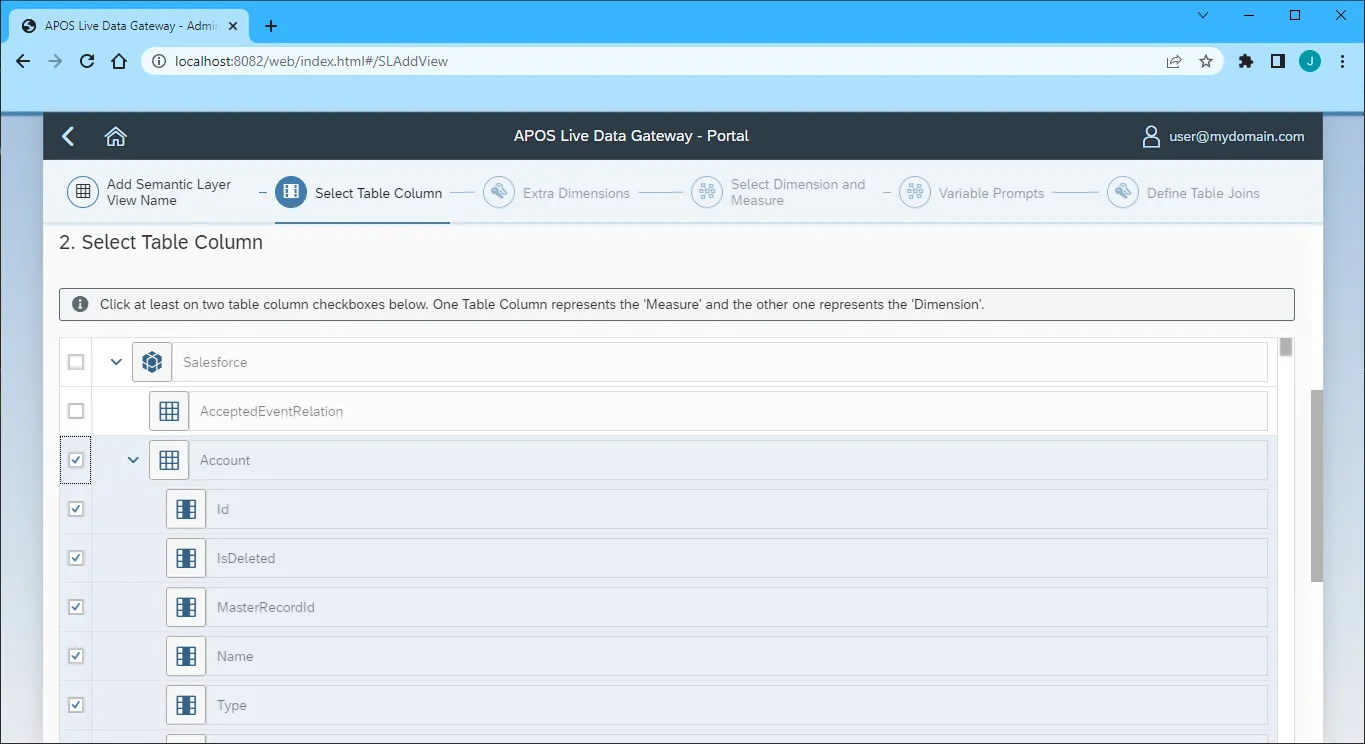 Build Semantic Layer Views for Veeva データ in APOS Live Data Gateway | ナレッジベース | CData Software Japan