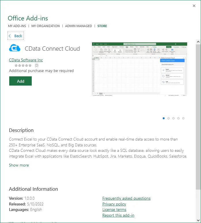 Access Live Trello データ in Excel (Desktop) via Connect Cloud | ナレッジベース | CData Software Japan