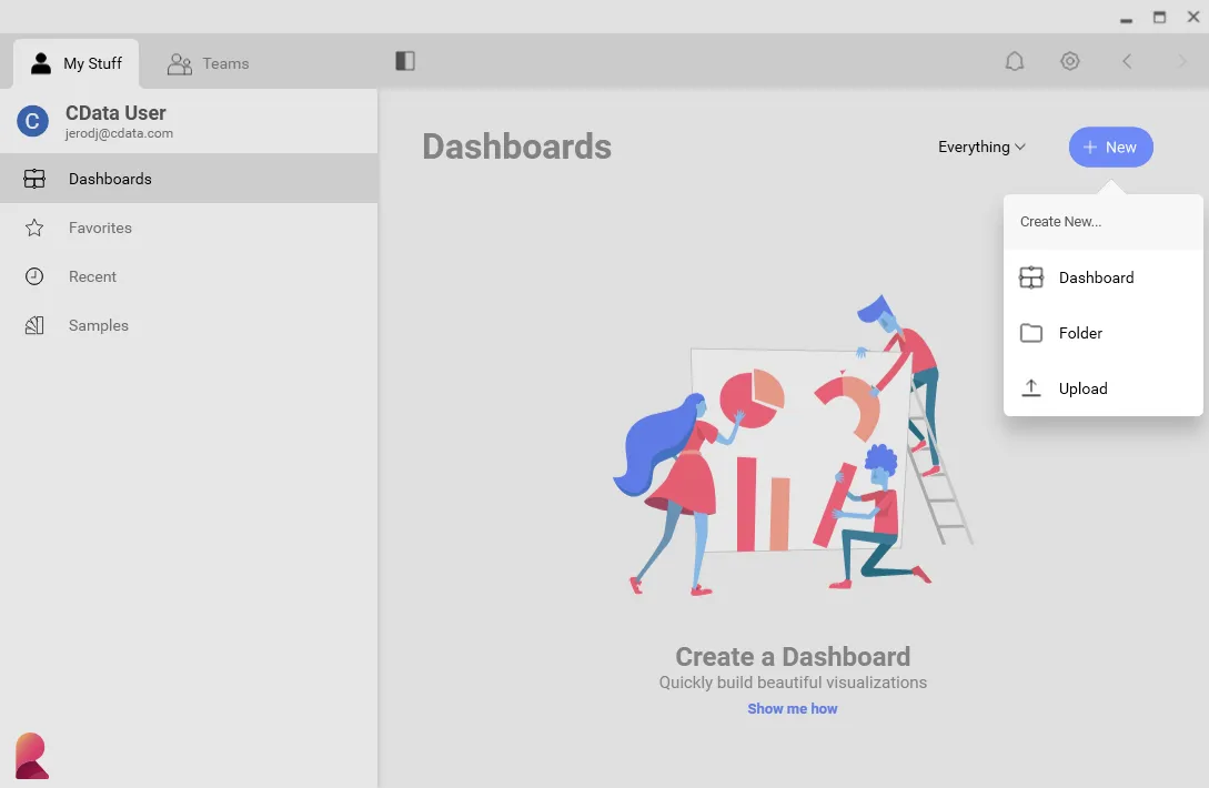 Infragistics Reveal でAzure Active Directory のデータを分析 | ナレッジベース | CData Software Japan