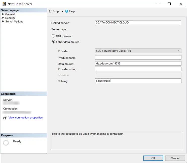 Connect to Microsoft Teams データ as a SQL Server Linked Server | ナレッジベース | CData Software Japan