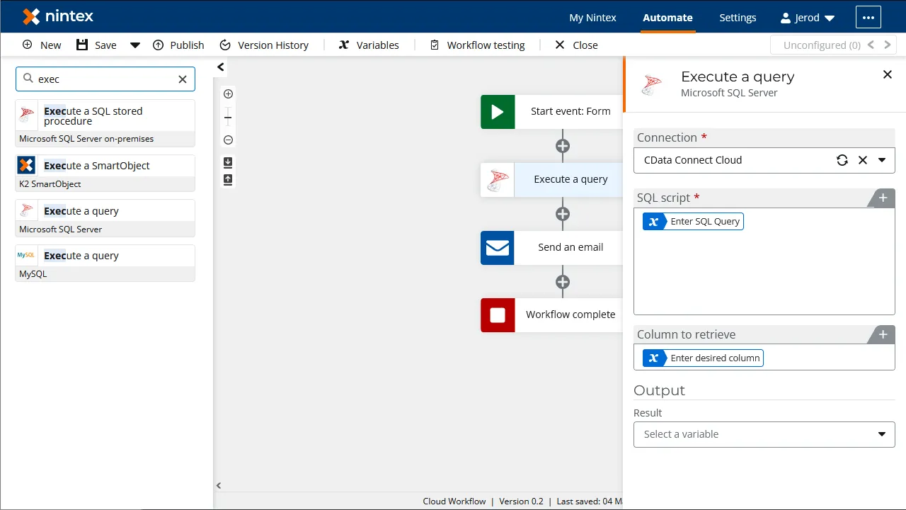 Create Oracle Eloqua Reporting-Connected Nintex Workflows | ナレッジベース ...