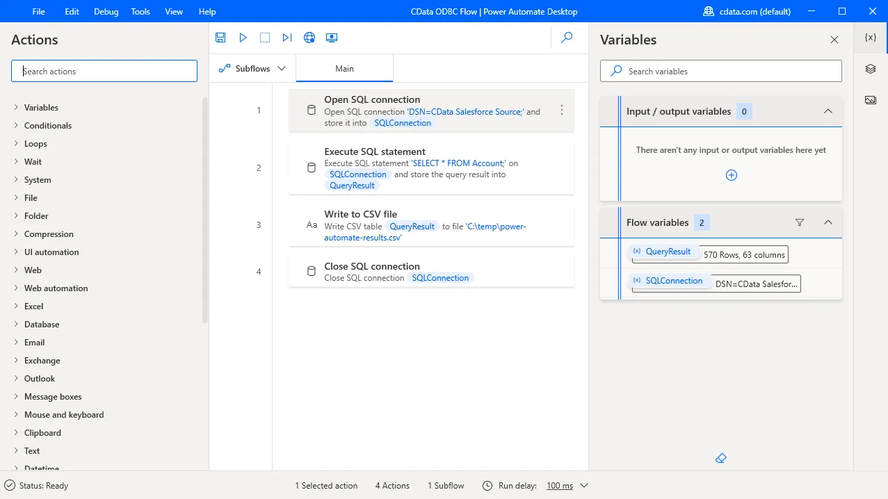 How To Use Cdata Connect To Access Live Avalara Avatax データ In Power Automate ナレッジベース Cdata