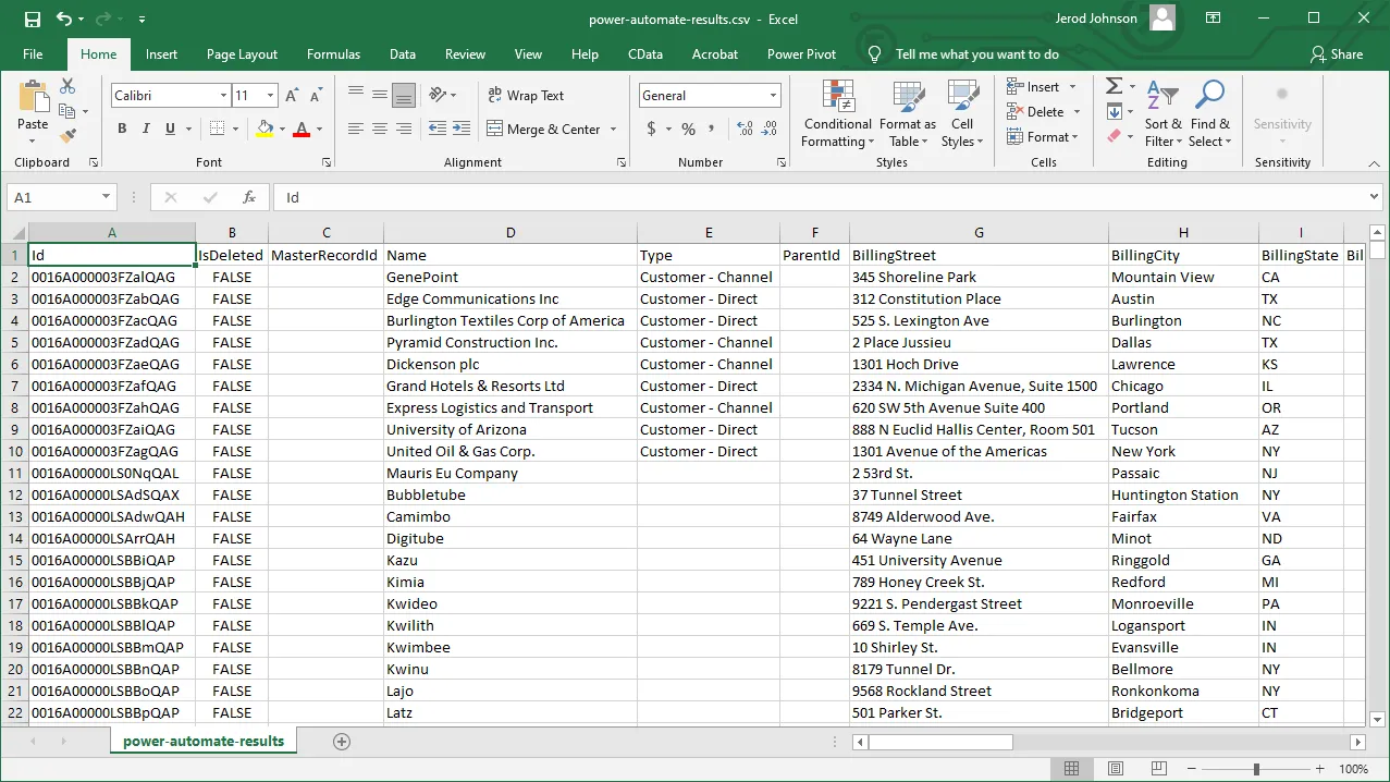 How to Use CData Connect to Access Live Klaviyo データ in Power Automate ...