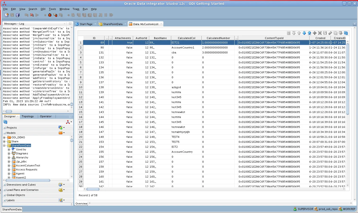 Oracle Data Integrator でOracle のデータをETL する方法 | ナレッジベース | CData Software Japan