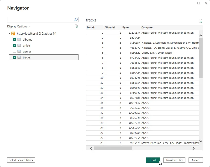 Use the CData API Server in Microsoft Power BI | ナレッジベース | CData Software Japan