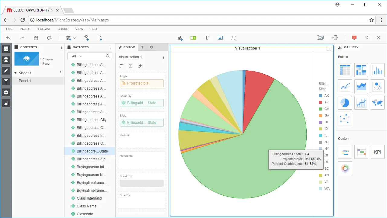 MicroStrategy Web でKafka ODBC Driver を使用 | ナレッジベース | CData Software Japan