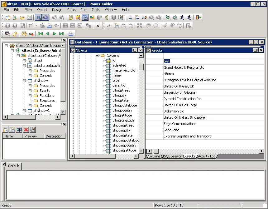 Connect to SAP Concur データ from PowerBuilder via ODBC | ナレッジベース | CData ...