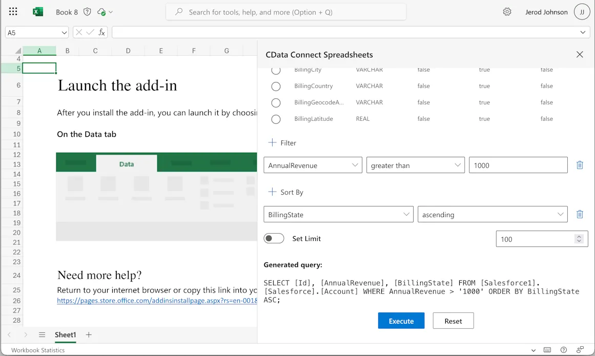 Access Live Jira Service Management データ in Excel for the Web (Excel 365 ...