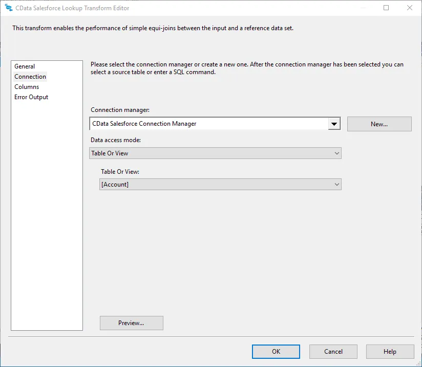 Use the CData SSIS Components to Insert New or Update Existing Spark Records from SQL Server ...