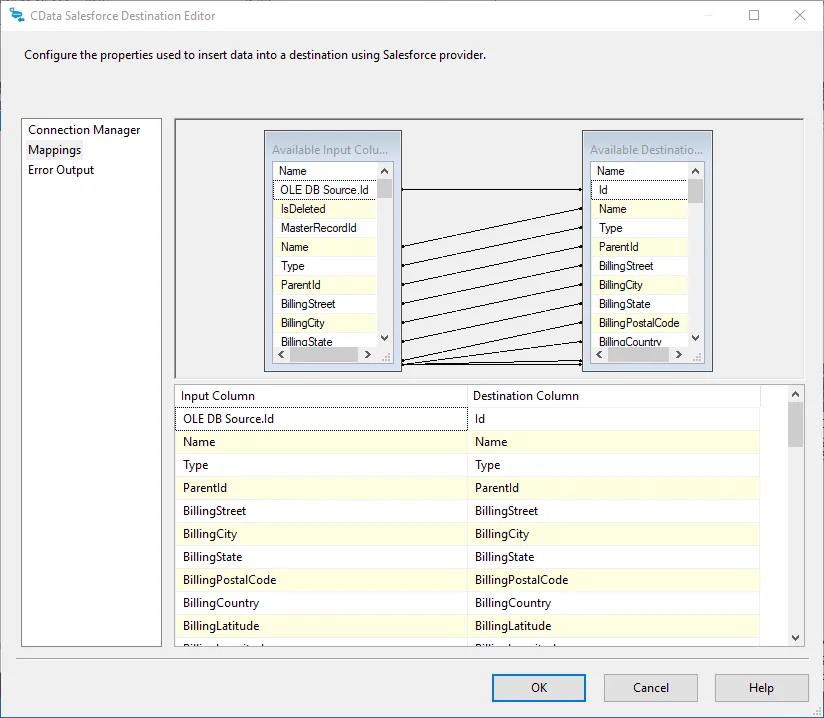 Use the CData SSIS Components to Insert New or Update Existing Spark Records from SQL Server ...