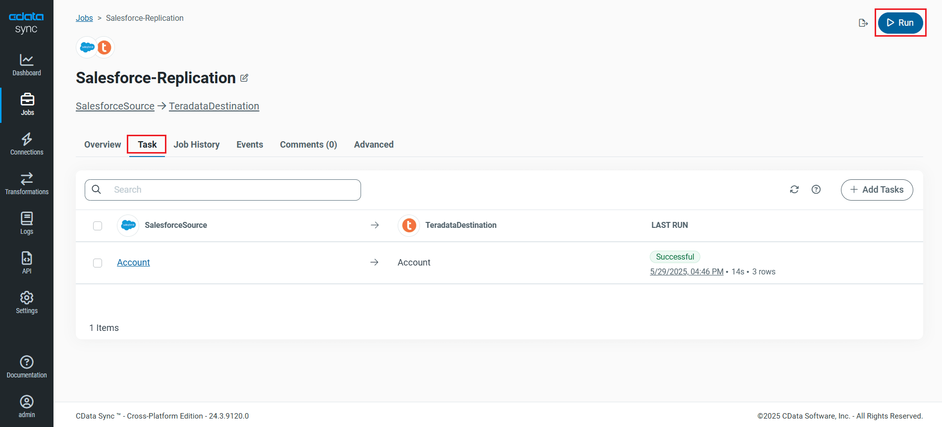 Automated Azure Data Lake Storage データ Replication to Teradata | ナレッジベース | CData Software Japan